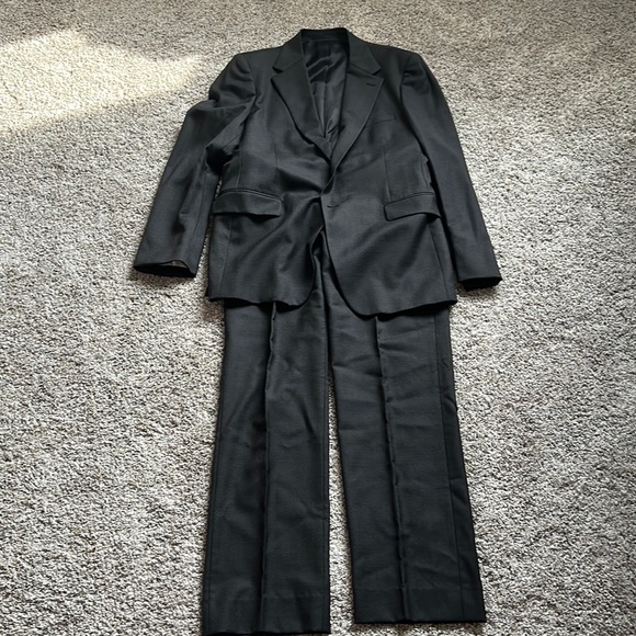 Prada | Suits & Blazers | Nwot Prada Mens Suit Dark Charcoal Gray With ...